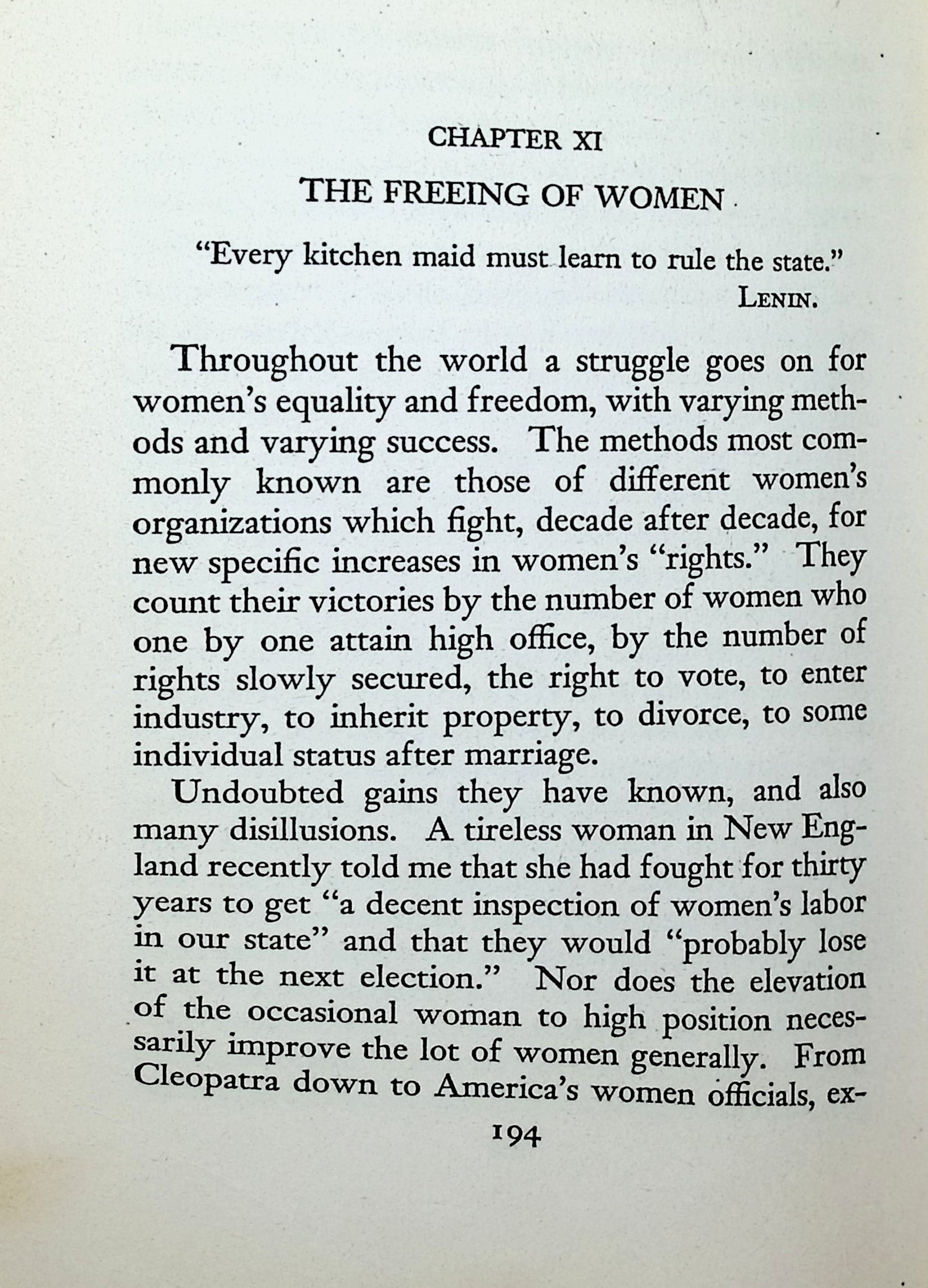 The Freeing Of Women - Chapter from This Soviet World, Anna Louise Str ...